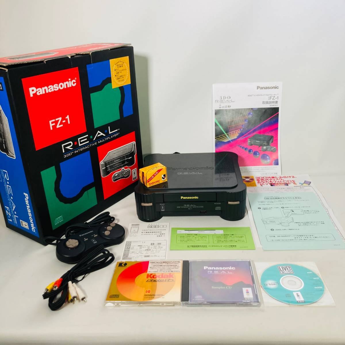 Panasonic/パナソニック 3DO REAL 本体 FZ-1 通電確認のみ kodak フィルム・PhotoCD サンプルCD2枚 FZ-1 /【Buyee】 "Buyee ...