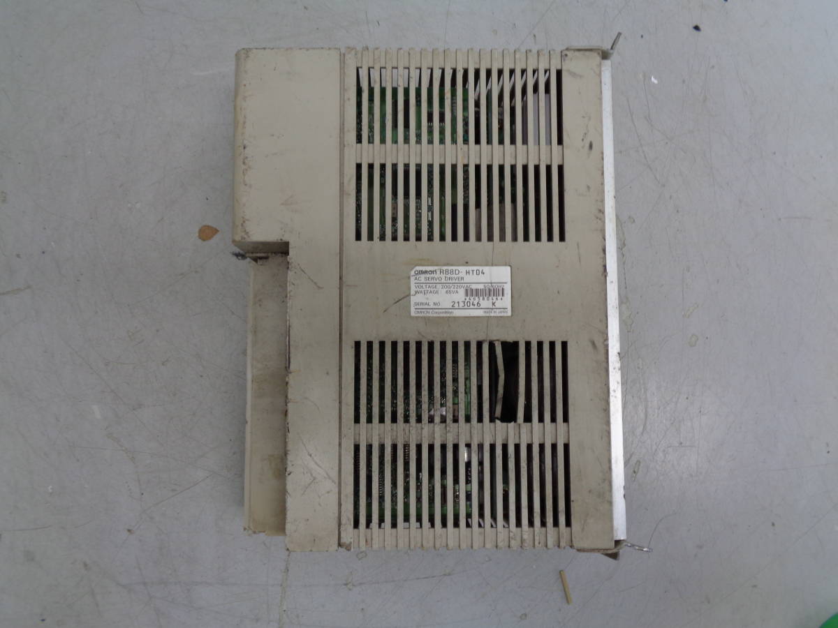 MK5566 ★OMRON ACサーボモータ/ドライブ R88D-HT04★ /【Buyee】
