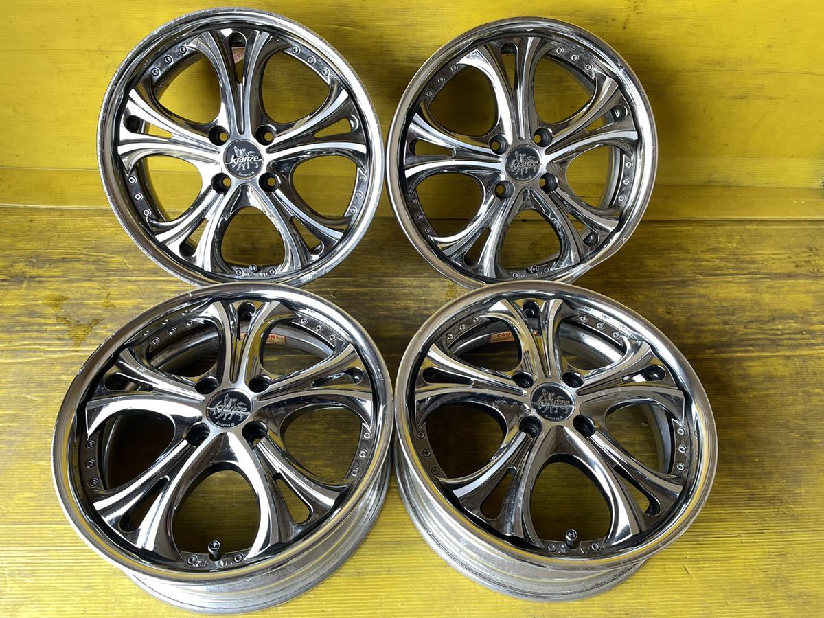 weds kranze ケルベロスⅢ 16インチ 4枚 【商品番号T-1671】 16×5.5J ＋45 H 4 PCD 100 ハブ径 約72mm /【Buyee】 "Buyee ...