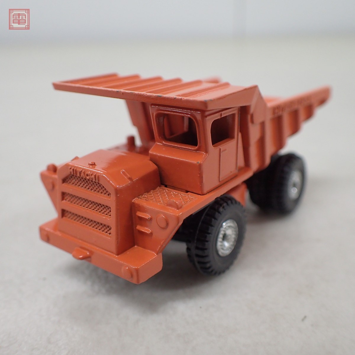 トミカ 日本製 No.59 日立 ダンプカー HITACHI DUMP CAR DH321 黒箱 色指定箱 トミー TOMICA TOMY ...