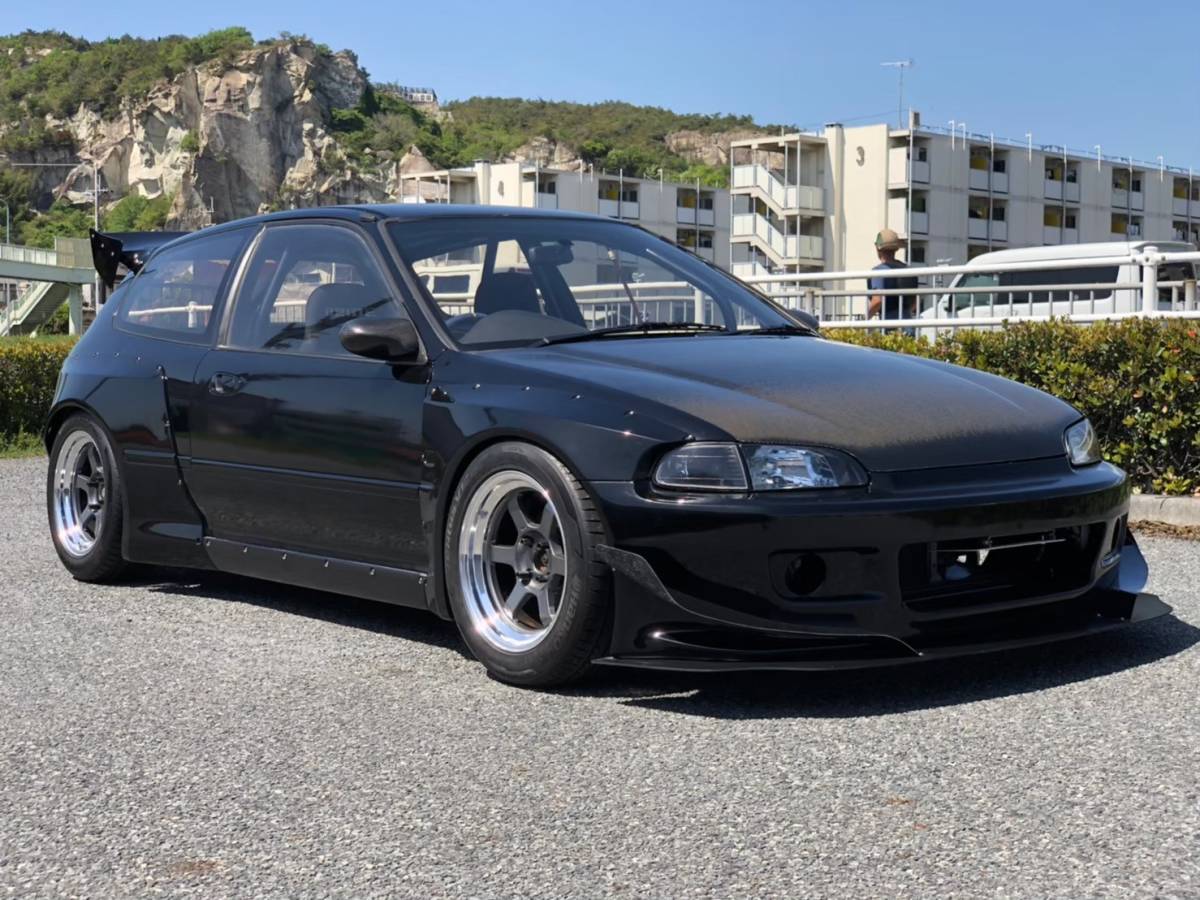【完全売切】1円スタート シビック EG6 車検取りたて パンデム 新品パーツ盛りだくさん 全塗装 EF8 EF9 EG6 EK4 EK9 VTEC B16A B16B B18C ...