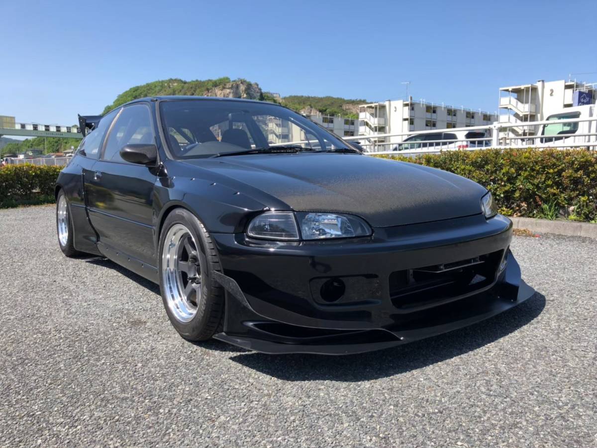 【完全売切】1円スタート シビック EG6 車検取りたて パンデム 新品パーツ盛りだくさん 全塗装 EF8 EF9 EG6 EK4 EK9 VTEC B16A B16B B18C ...
