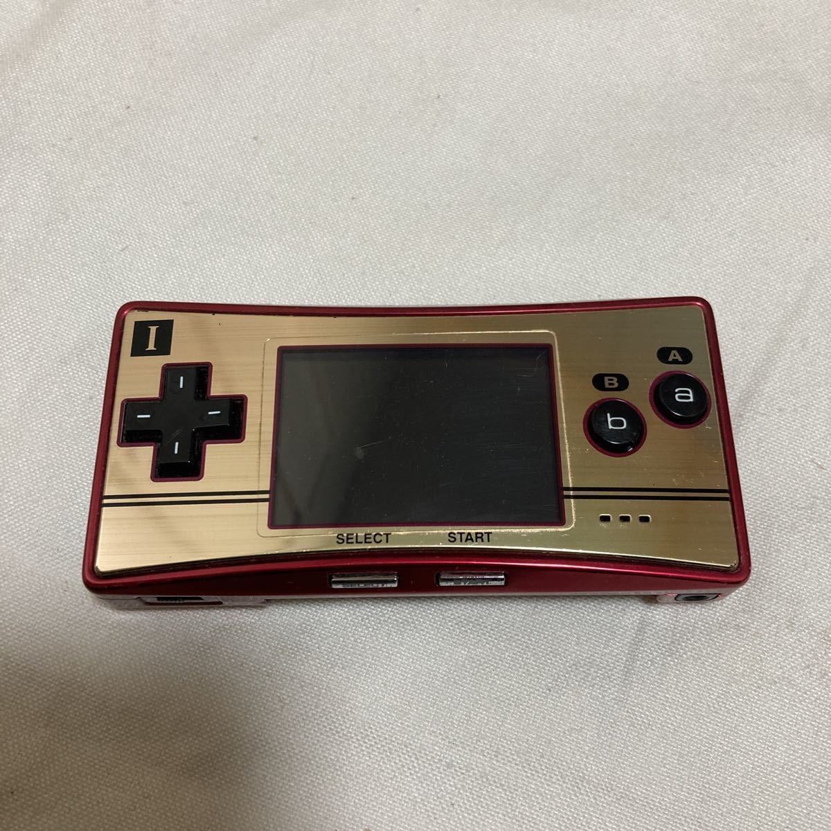 ゲームボーイミクロ ファミコンバージョン 動作品 GAMEBOY MICRO 二十周年 20th 任天堂 ニンテンドー Nintendo ...