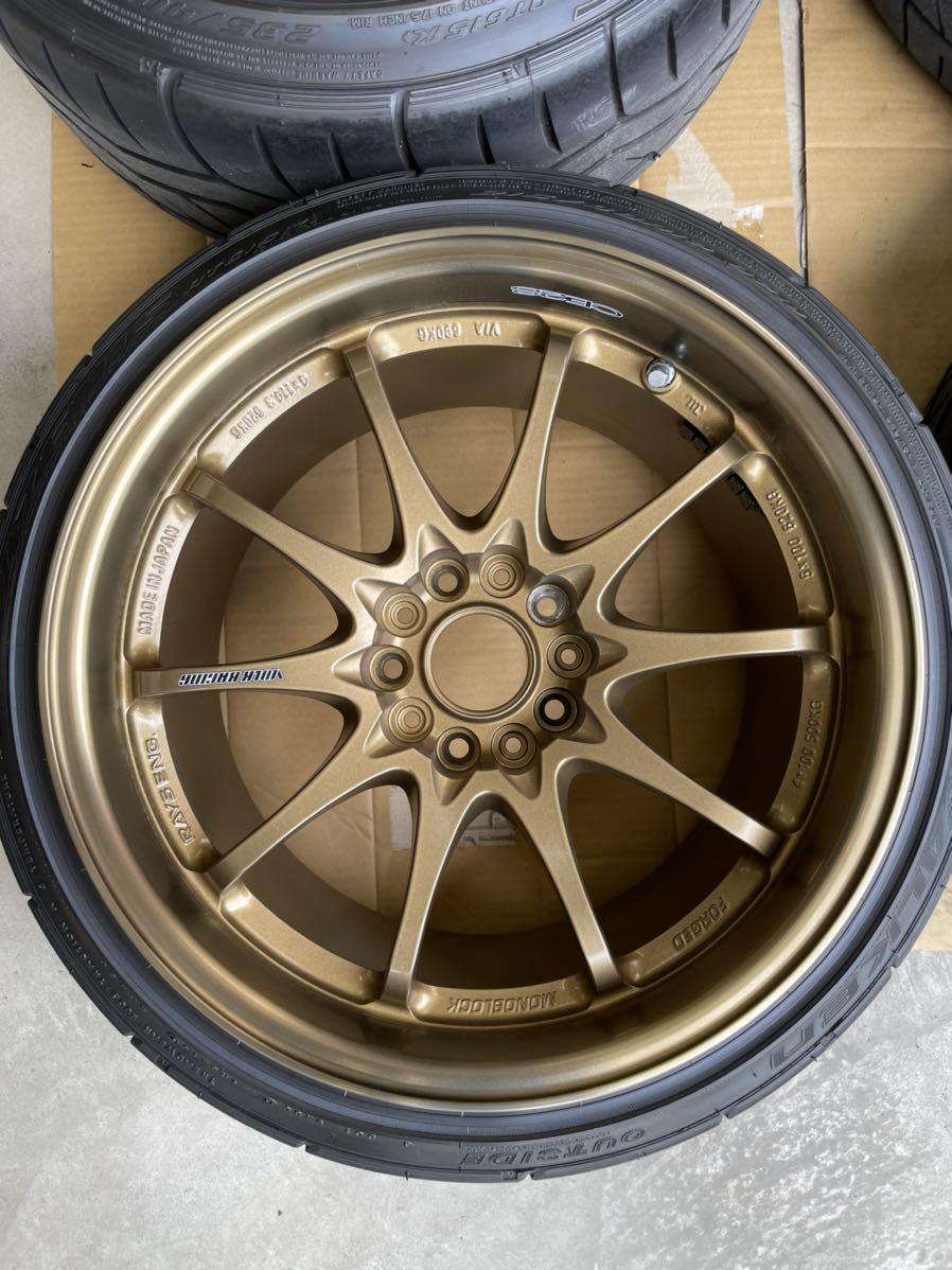 RAYS VOLK RACING CE28 17インチ 9.5j +15 10j+15 PCD114.3 5h TE37 CE28 RE30 ...