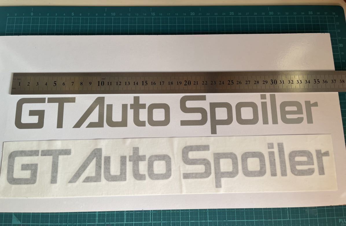 GT Auto Spoiler GTオートスポイラー ステッカー、デカール、エンブレム、HR31,R31スカイライン GTS,GTS-X ...