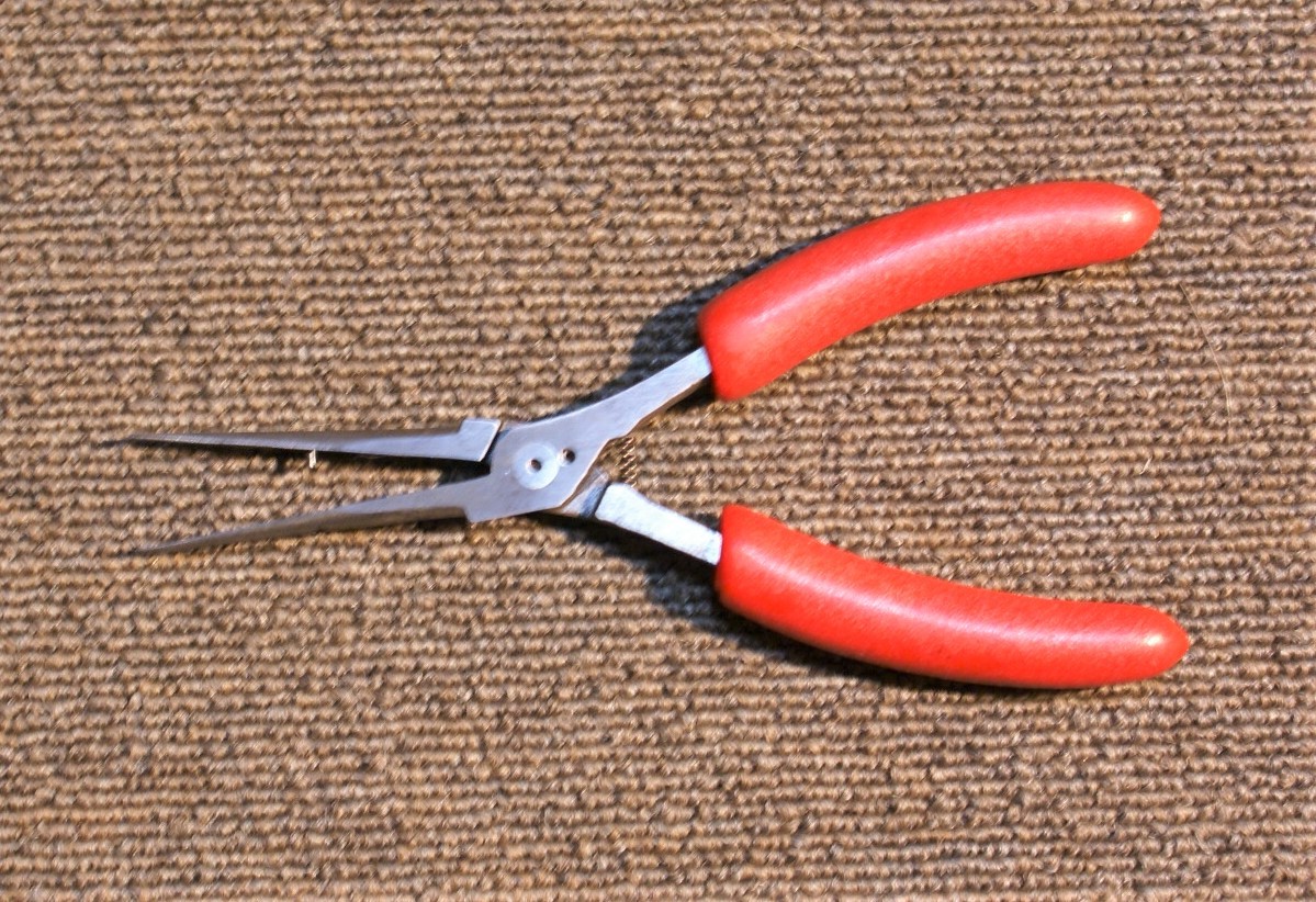 Snap-on E703BCG Electronic Needle Nose Plier エレクトロニック ニードル ノーズ プライヤー ...