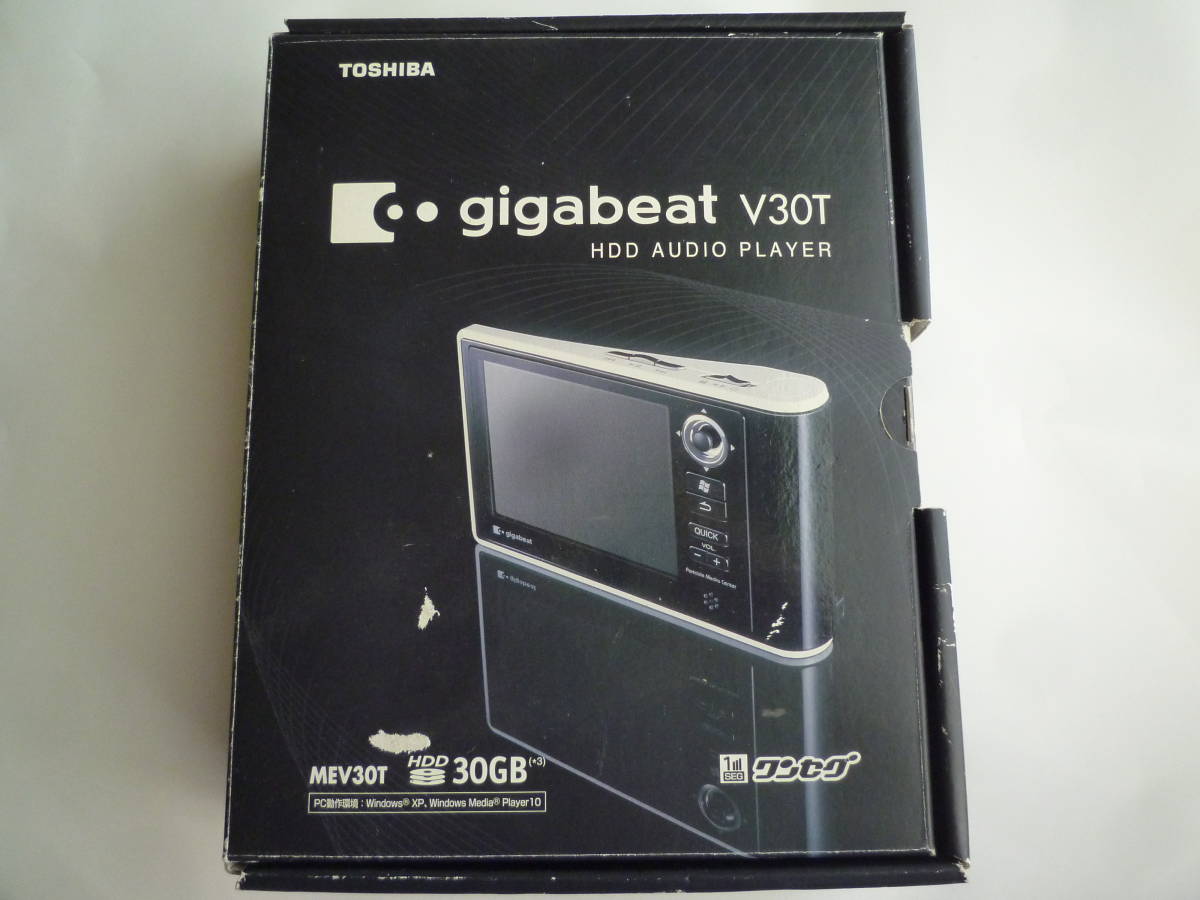 東芝 TOSHIBA gigabeat V30T HDD AUDIO PLAYER 30GB /【Buyee】 "Buyee ...