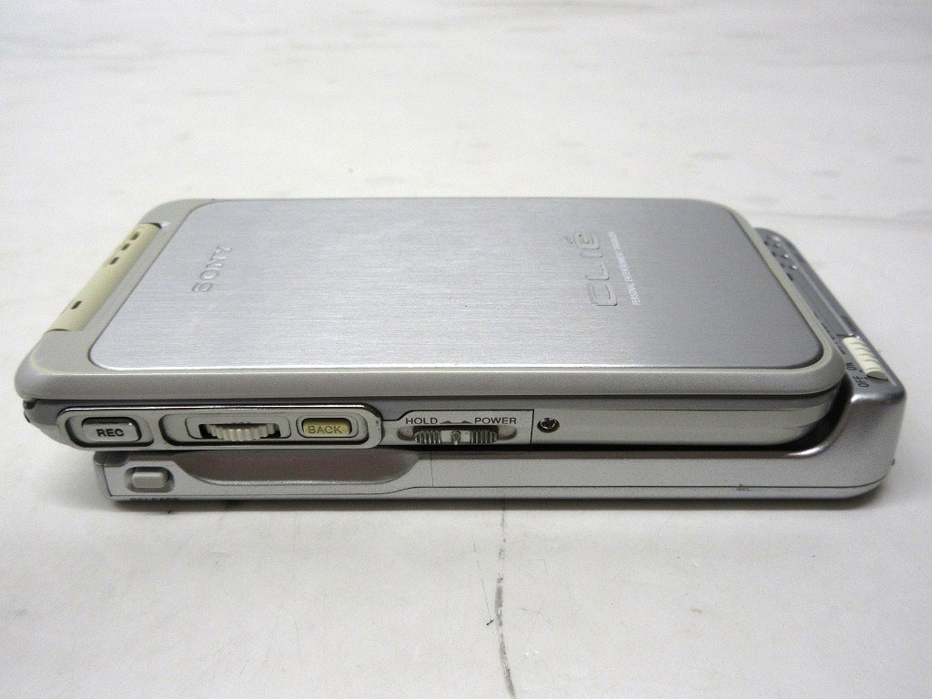 07K208 SONY ソニー CLIE クリエ [PEG-TG50] + [PEGA-CF61] 通電まで確認 保証なし 現状 売り切り ...