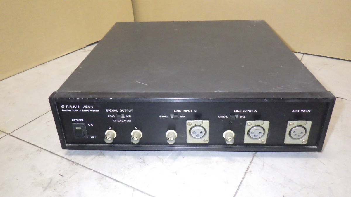 ETANI ASA-1 Realtime Audio & Sound Analyzer リアルタイム オーディオ サウンドアナライザー ...