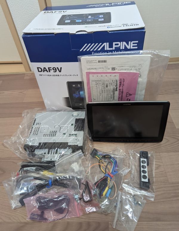 美品 ALPINE アルパイン 9型 ディスプレイオーディオ フローティングビッグDA DAF9V AndroidAuto対応 /【Buyee ...
