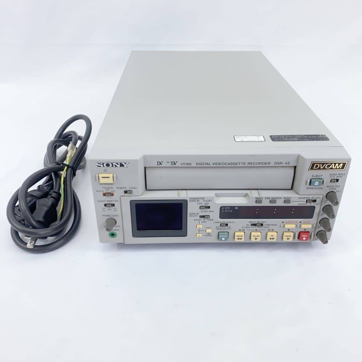 SONY ソニー DSR-45 DVCAM レコーダー DV MiniDV ミニDV 業務用 プロ用 映像機器 /【Buyee】 Buyee ...