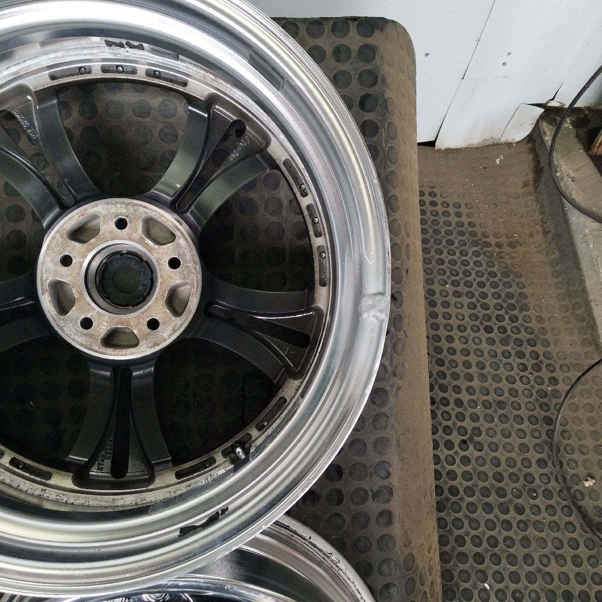 管理番号：W6-125【4本価額】【18×7.5J 18x8.5J 5x114.3 ET+35/+43 ハブ74】SPEED STAR Fellini LS5 ・直接引取可能 /【Buyee ...