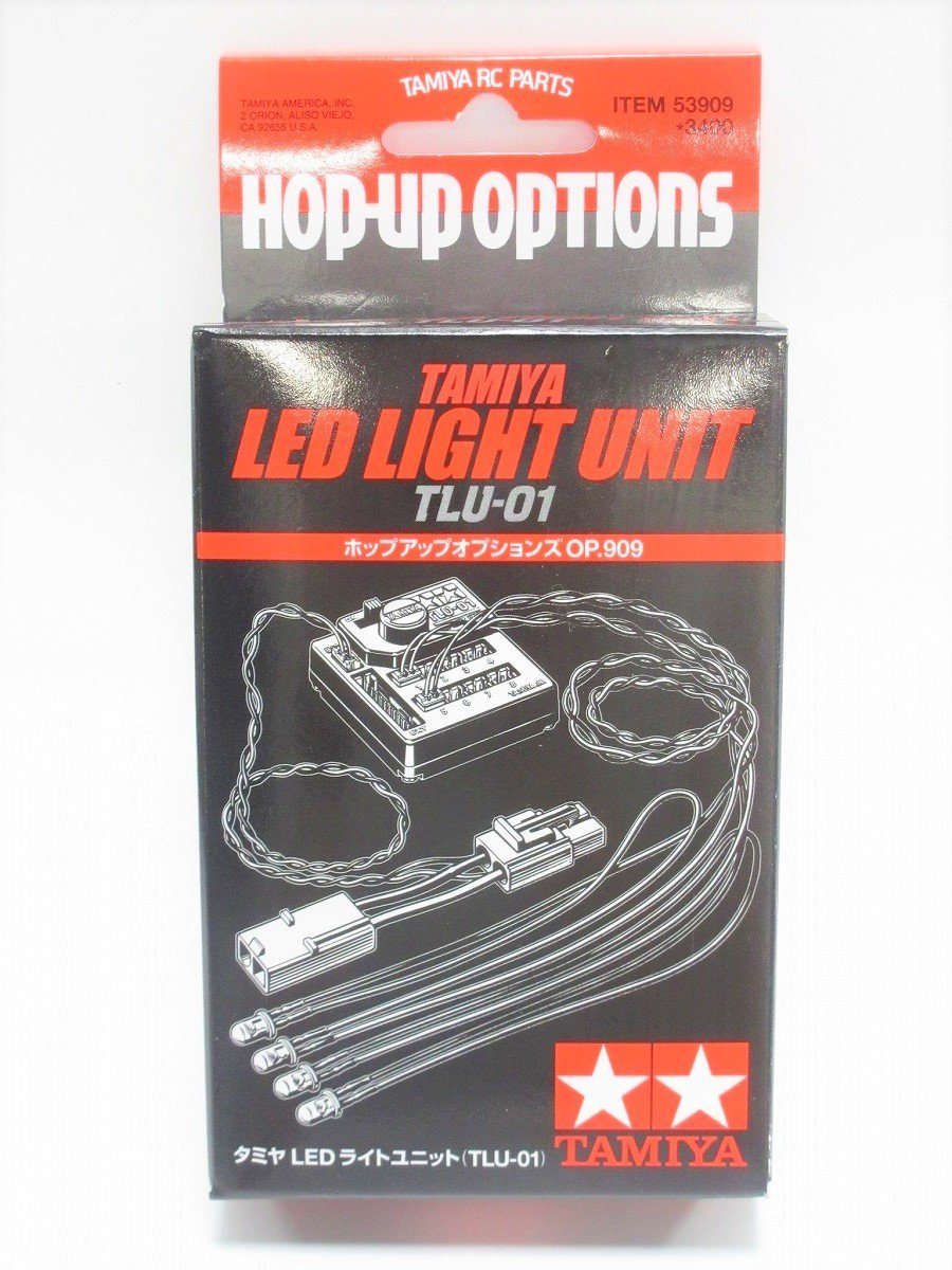 【未開封】 TAMIYA タミヤ LED LIGHT UNIT TLU-01 ライトユニット ホップアップオプションズ OP.909 7 ...
