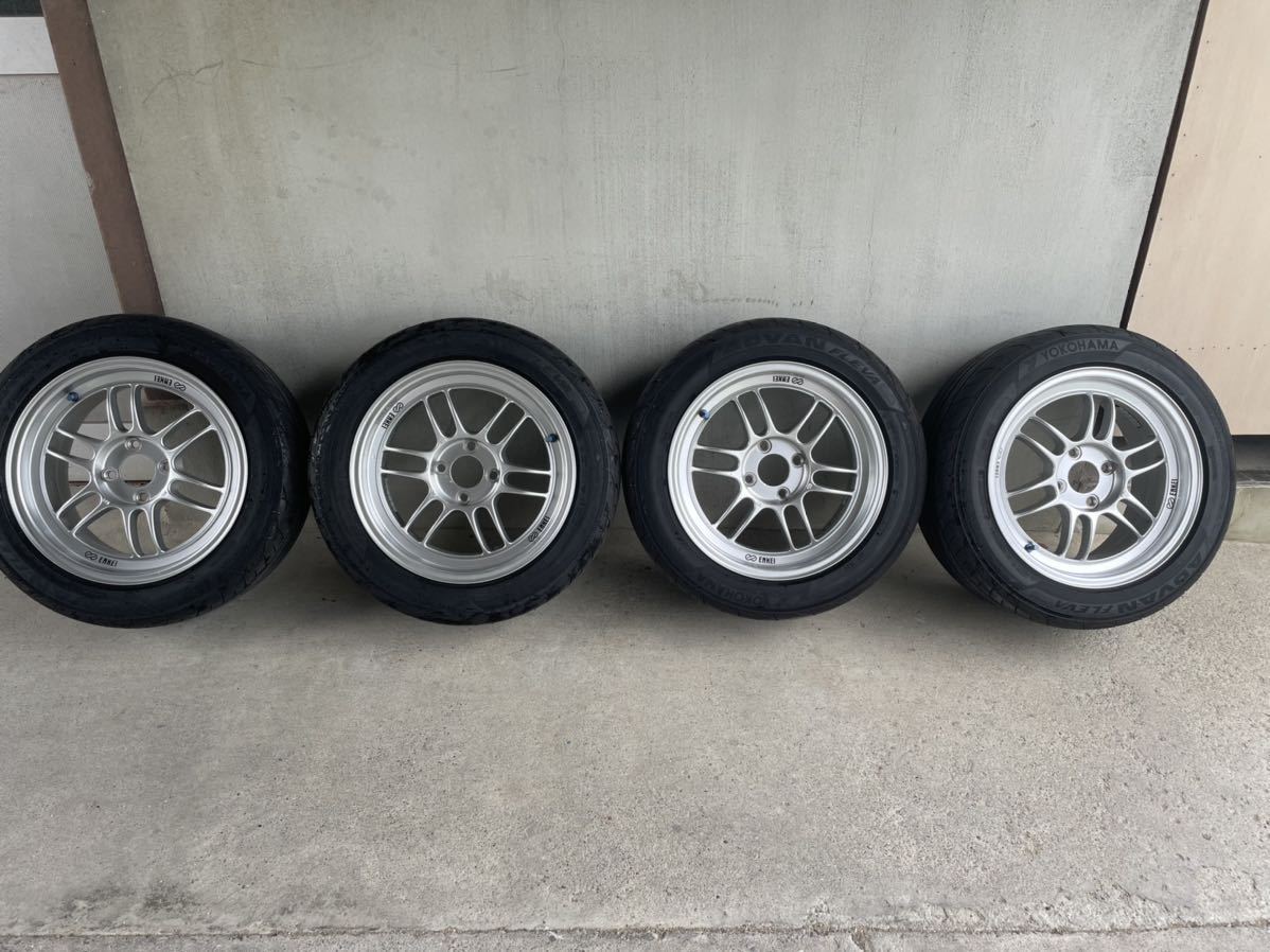 RPF1 エンケイ ENKEI 15インチ 7J +41 PCD100 21年製YOKOHAMA ADVAN FLEVA 195/55R15 4本セット /【Buyee】 Buyee ...