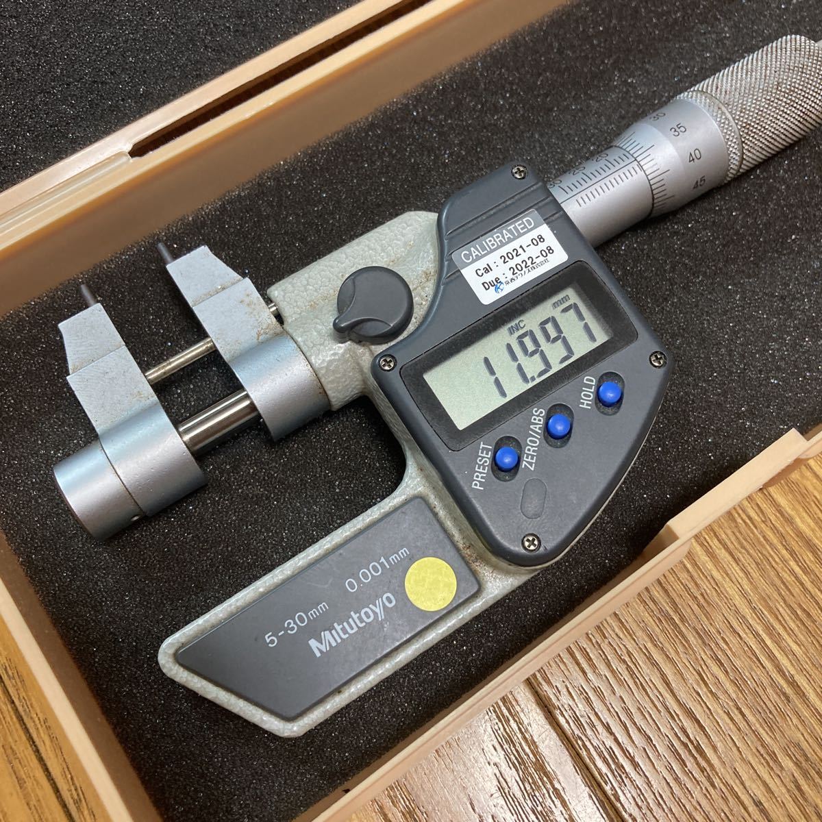 ミツトヨ Mitutoyo デジマチックキャリバー形内側マイクロメーター デジタルマイクロメーター 5-30mm 0.001mm /【Buyee】 Buyee - Japanese Proxy ...