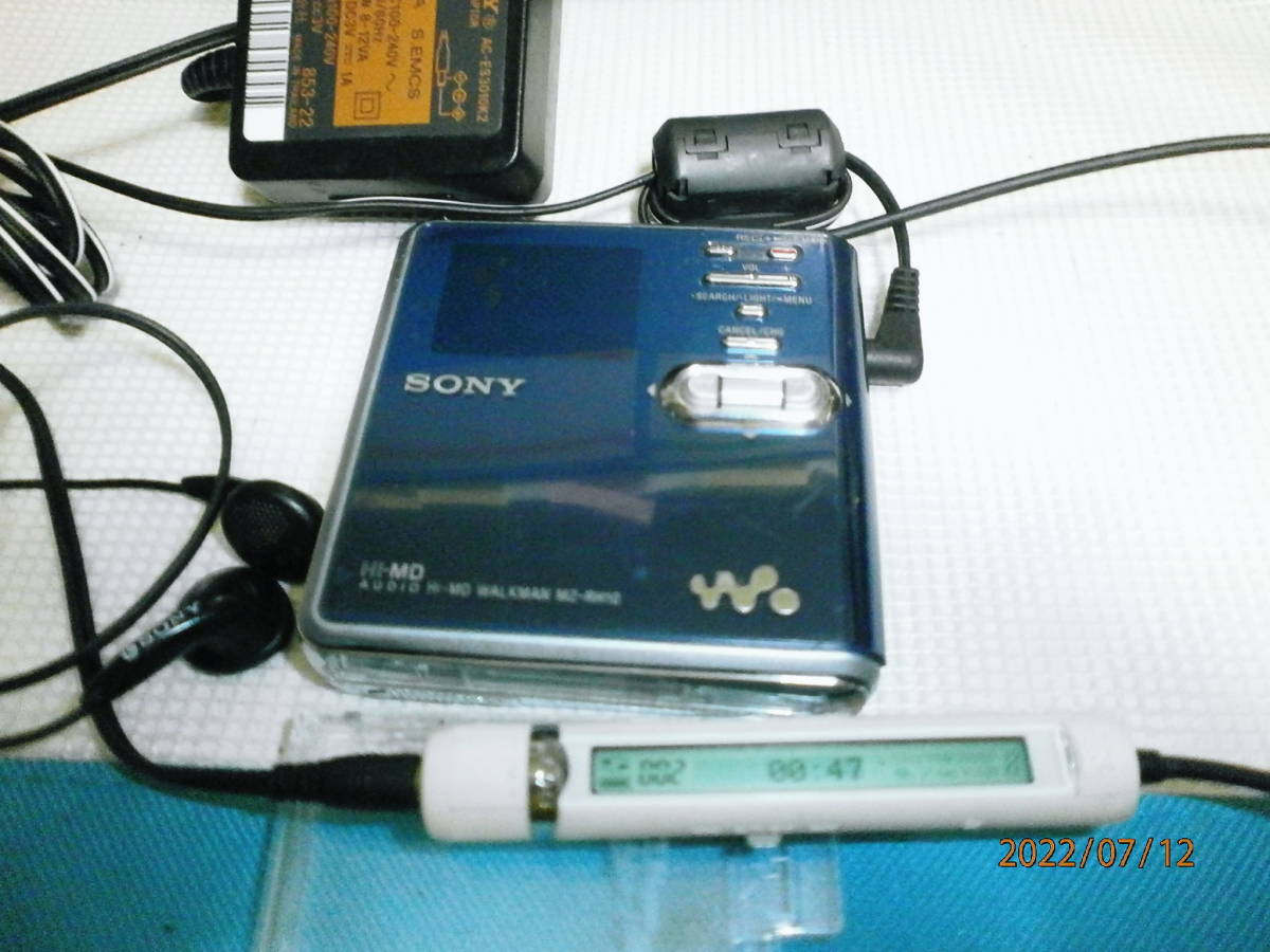 SONY MZ-RH10 Hi-MD ブルーソニーNetMDMp3 /【Buyee】 Buyee - Japanese Proxy ...