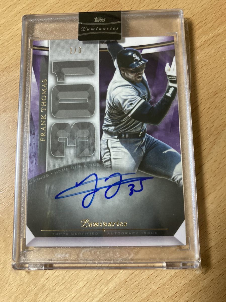 2021 TOPPS LUMINARIES Frank Thomas auto フランクトーマス 直筆 /【Buyee】 Buyee ...