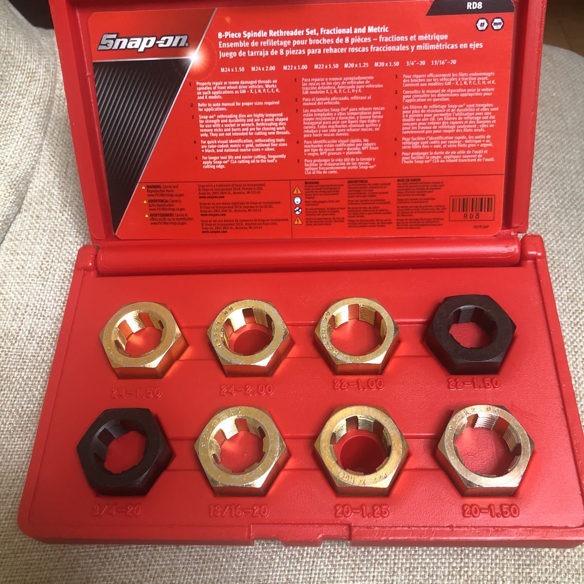 新品 スナップオン ドライブシャフト ネジ山修正 スピンドル RD8 ダイス Snap-on /【Buyee】 "Buyee" 提供一站式最 ...