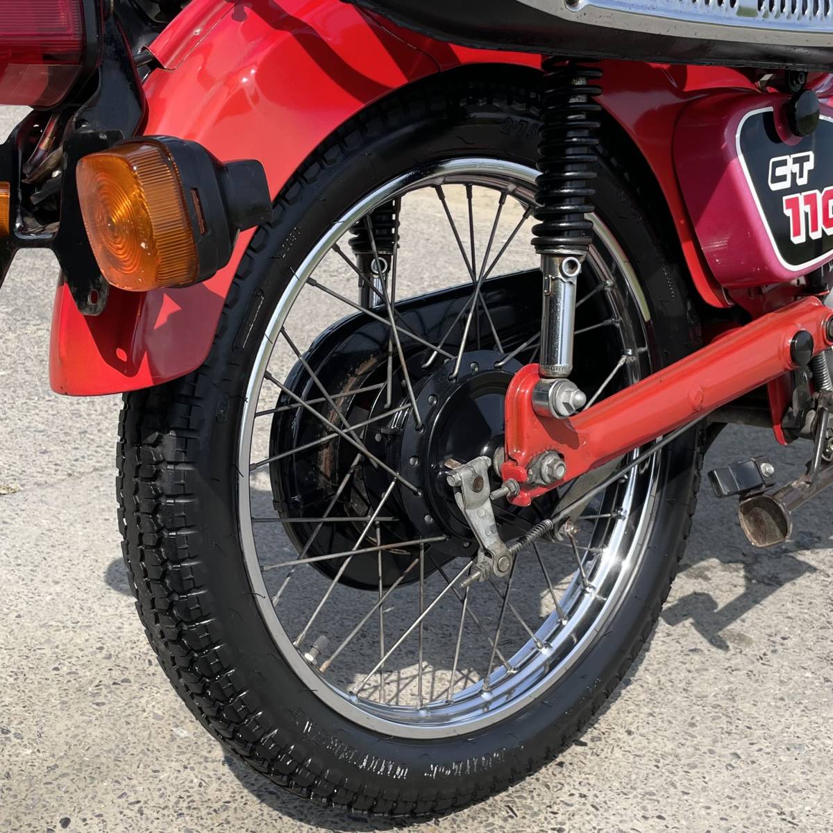 CT110 ハンターカブ 実動 書類付き JD01 副変速機付き 絶版 美車 ホンダ 検) CT MD CD RV TDR XL NSR TZR DT CB TS クロスカブ リトルカブ ...