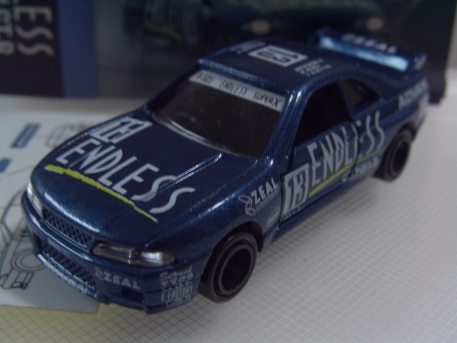 R33スカイライン ENDLESS ADVAN GTR 1995 N1 ENDURANCE RACE ROUND4 WINNER 日本製 ...