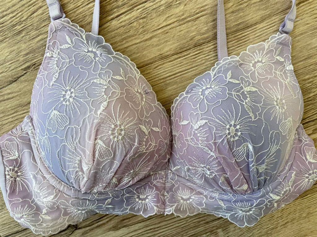 定価3630円 デュオグラデレース aimerfeel楽ブラ(R) 極 単品ブラジャー パープル/PU /【Buyee】 "Buyee" Japanese Proxy Service ...