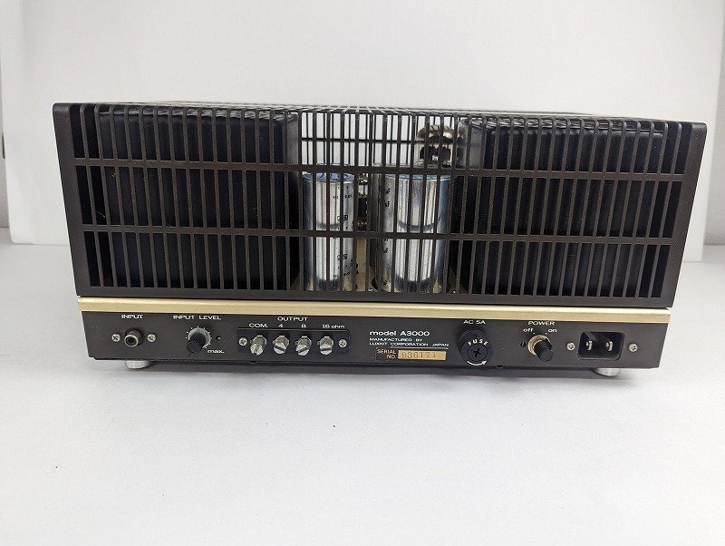 M-512/ LUXMAN ラックスマン LUXKIT ラックスキット MODEL A3000 真空管 管球式 モノラルパワーアンプ ...