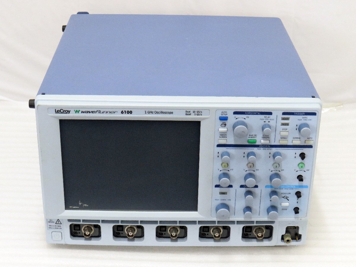 140☆LeCroy レクロイ waveRunner 6100 1GHz オシロスコープ★0801-104 /【Buyee】 Buyee ...