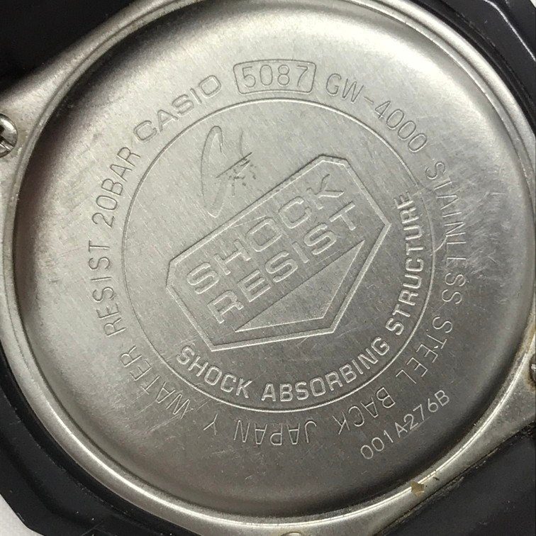 【AHAQ6036】腕時計 CASIO カシオ G-SHOCK 5087 GW-4000 ブラック 不動品 /【Buyee】 Buyee ...