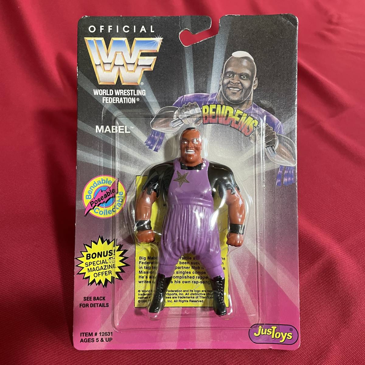 送料込★未開封フィギュア★MABEL マーベル★台紙傷み有★JusToys WWE 送料無料 /【Buyee】 Buyee ...