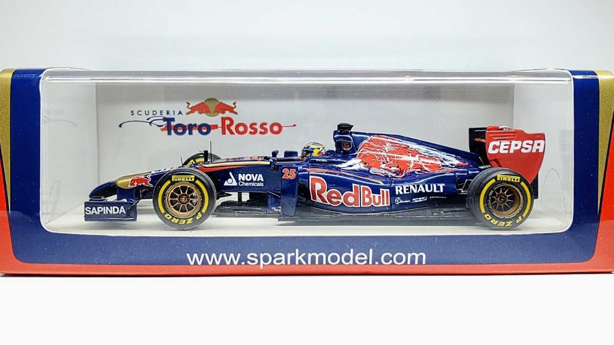 スパーク 1/43 トロロッソ ルノー STR9 F1 オーストラリアGP 2014 J.E.ベルニュ Spark ミニチャンプス ...