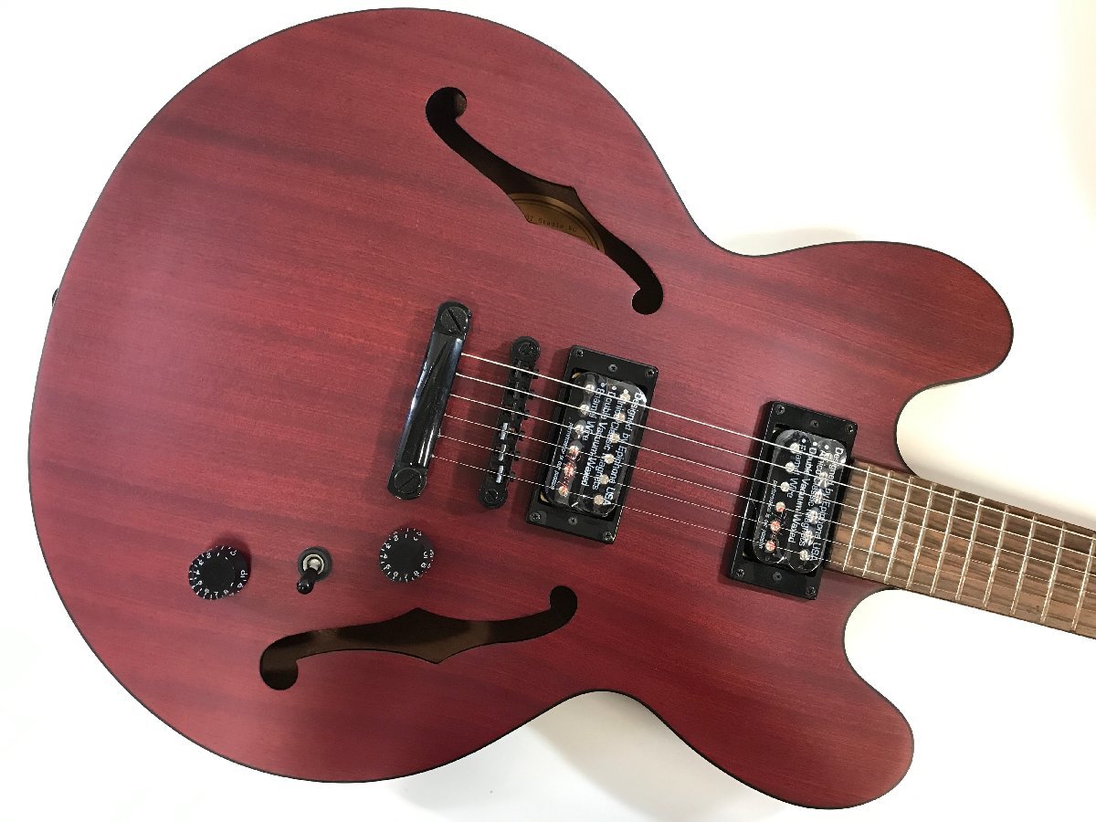 Epiphone エピフォン エレキギター DOT Studio WC ＜ソフトケース付き・書き込み多数あり＞ セミアコースティック ...