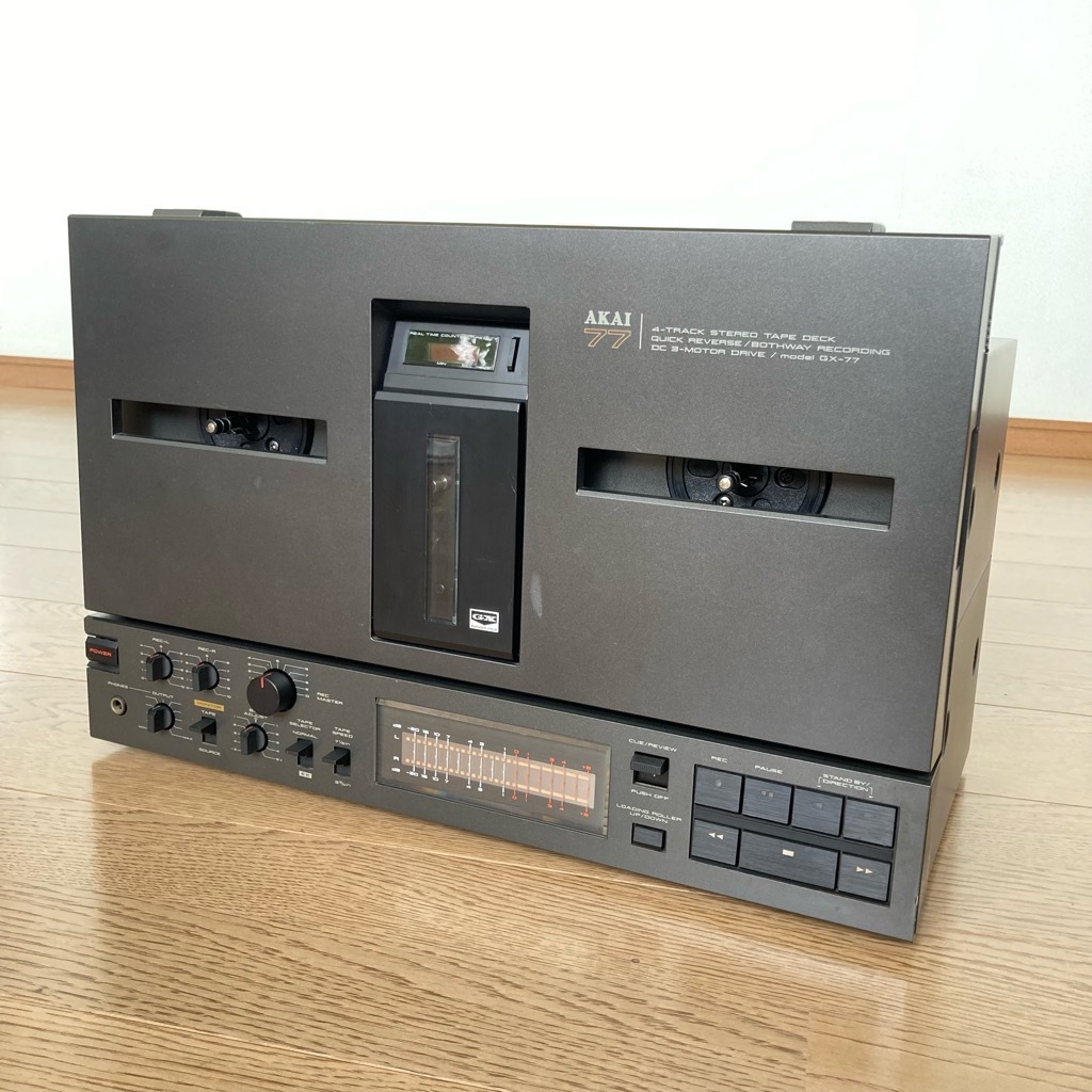★ジャンク品★AKAI GX-77 ブラック オープンリールデッキ /【Buyee】 Buyee - Japanese Proxy Service | Buy from Japan!
