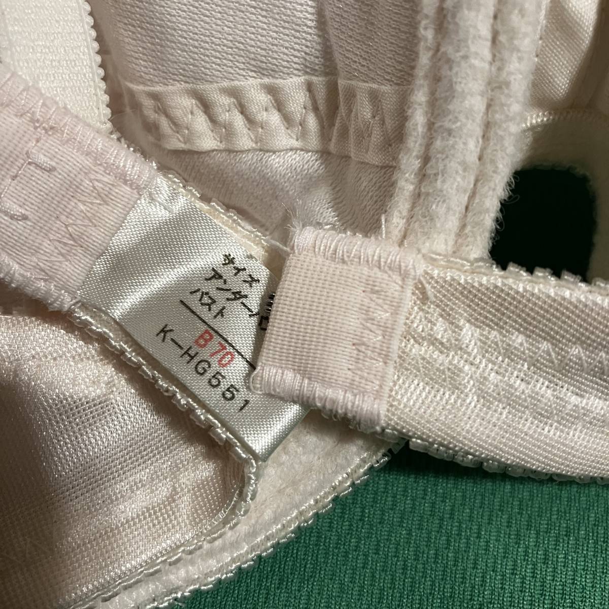 レトロ パステルピンク ワイヤー入り B70 つるつるナイロン ブラジャー ハーフカップ 一段ホック /【Buyee】 "Buyee" Japanese Proxy Service | Buy ...