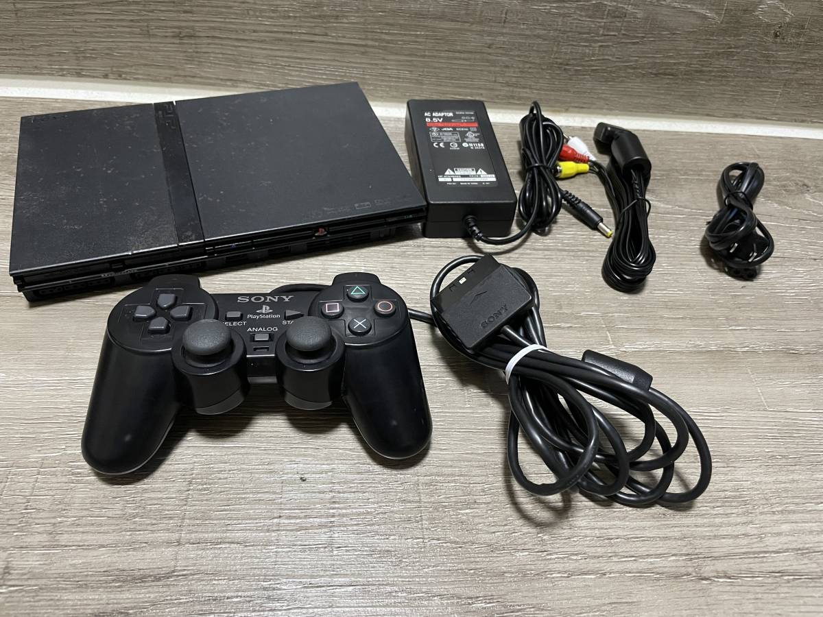 PS2 ☆ プレイステーション2 SCPH-70006 動作品 状態良好 アジア版 海外 本体 コントローラー PlayStation2 ...