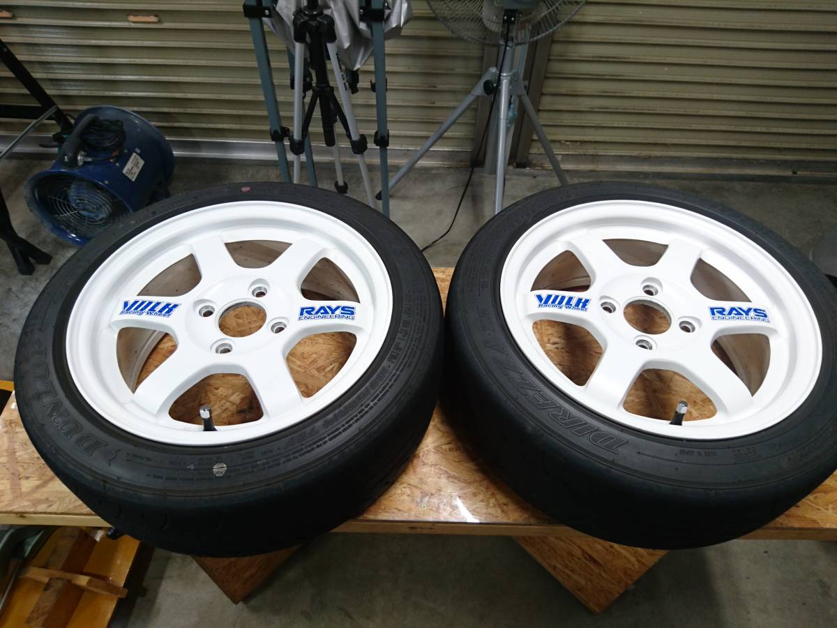 TE37 14インチ 6J+38 DIREZZA ZⅢ 2本 4穴 PCD100 4H RAYS レイズ VOLK RACING ボルクレーシング 希少サイズ /【Buyee】 "Buyee ...