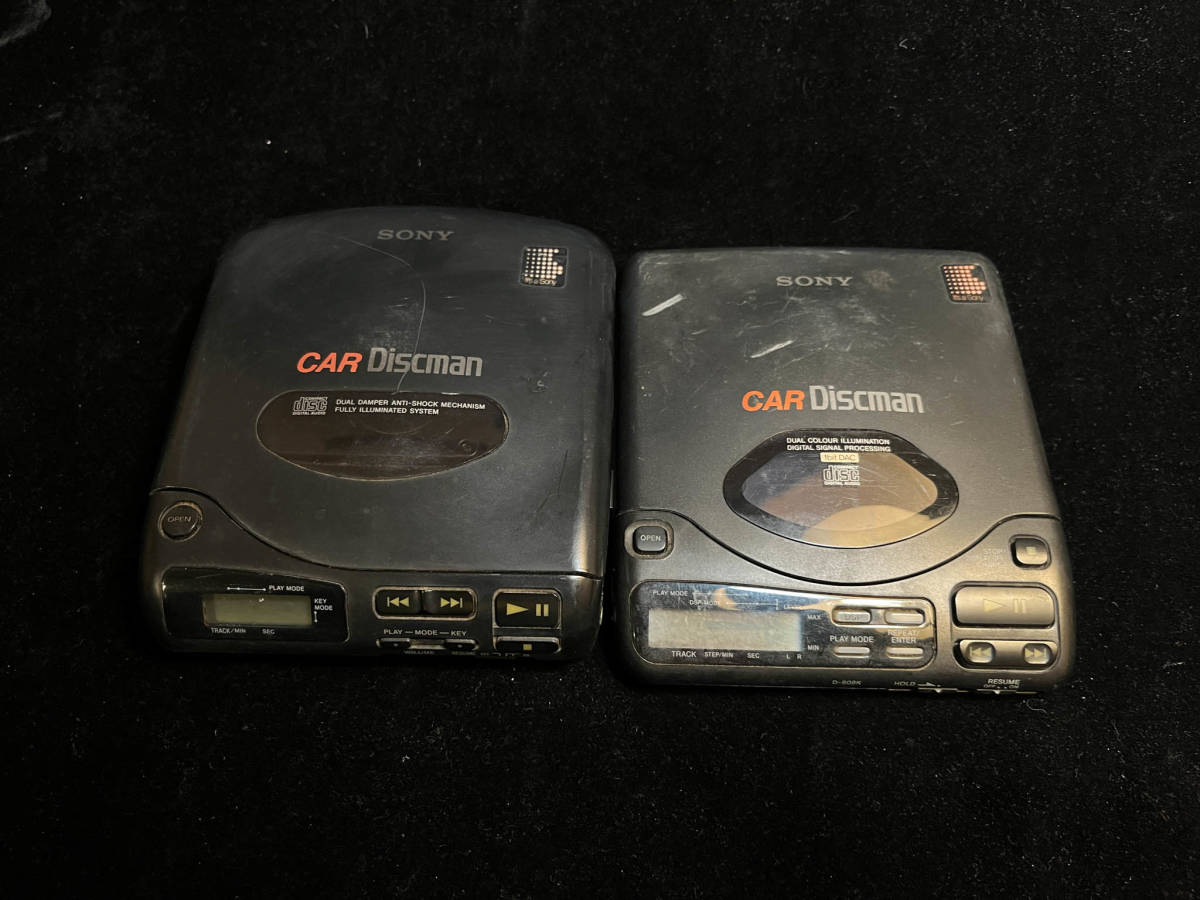 【C8】 SONY ソニー D-800K/D-808K ポータブルCDプレーヤー CAR Discman ジャンク /【Buyee ...