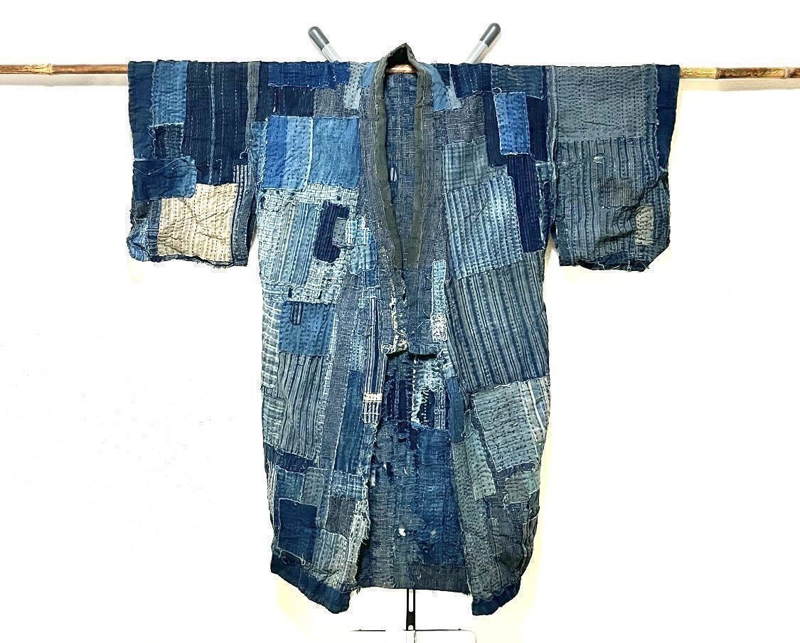 博物館級 襤褸 半纏 BORO kuon KAPITAL ポータークラシック 古布 VISVIM ビズビム ルイヴィトン RRL ンテージ ...