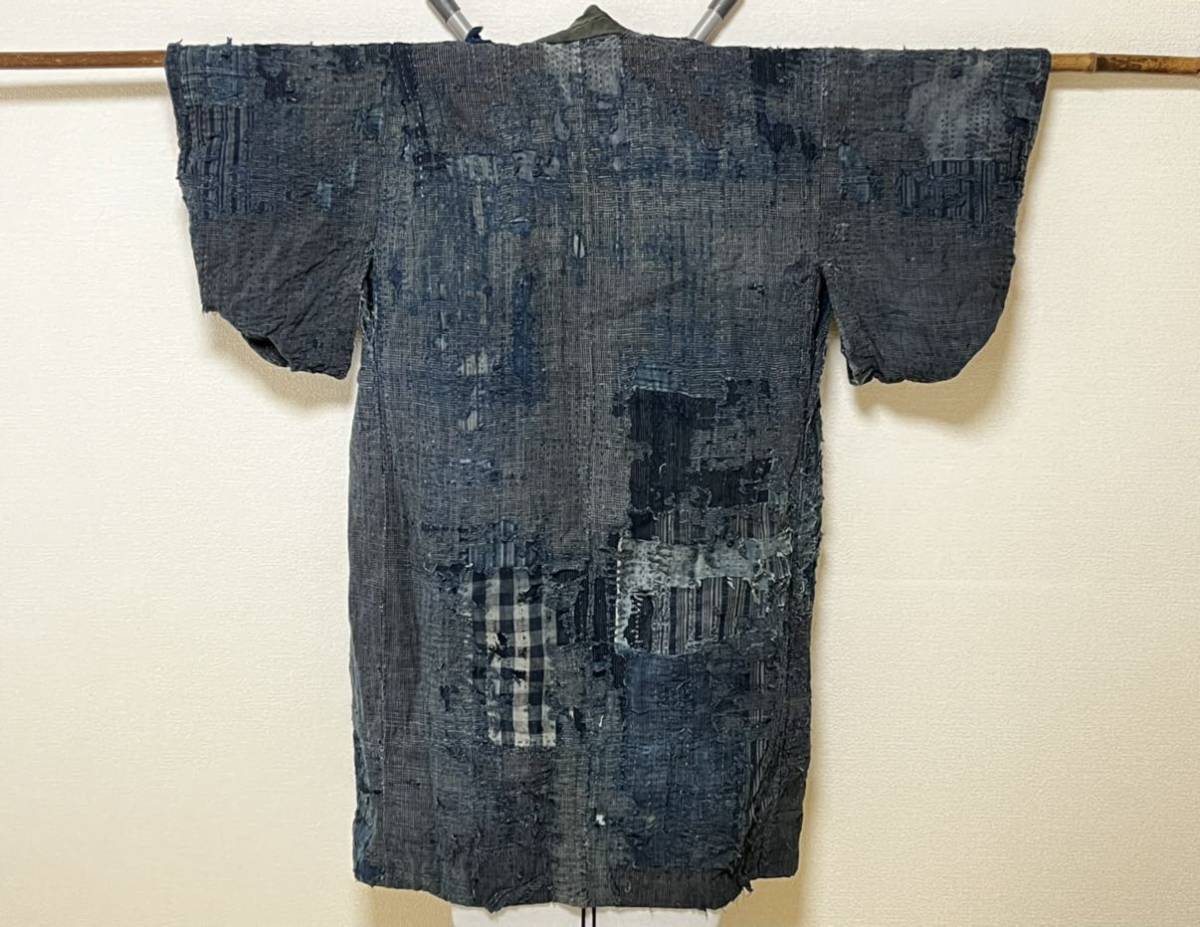 博物館級 襤褸 半纏 BORO kuon KAPITAL ポータークラシック 古布 VISVIM ビズビム ルイヴィトン RRL ンテージ ...