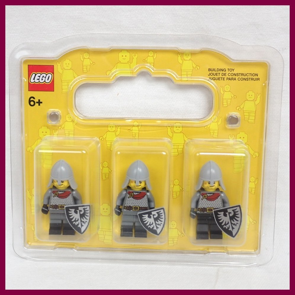 ★LEGO/レゴ ミニフィグ ブラックファルコン 3体セット/852766/外装付き/お城シリーズ/兵士/人形/ブロック遊び ...