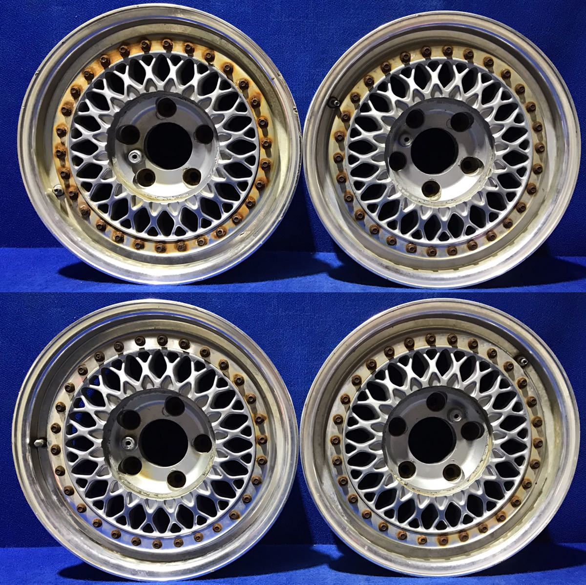 超希少!＊England製＊COMPOMOTIVE＊メッシュホイール＊15x7J(?)/約+31/120x5H＊4本セット /【Buyee ...