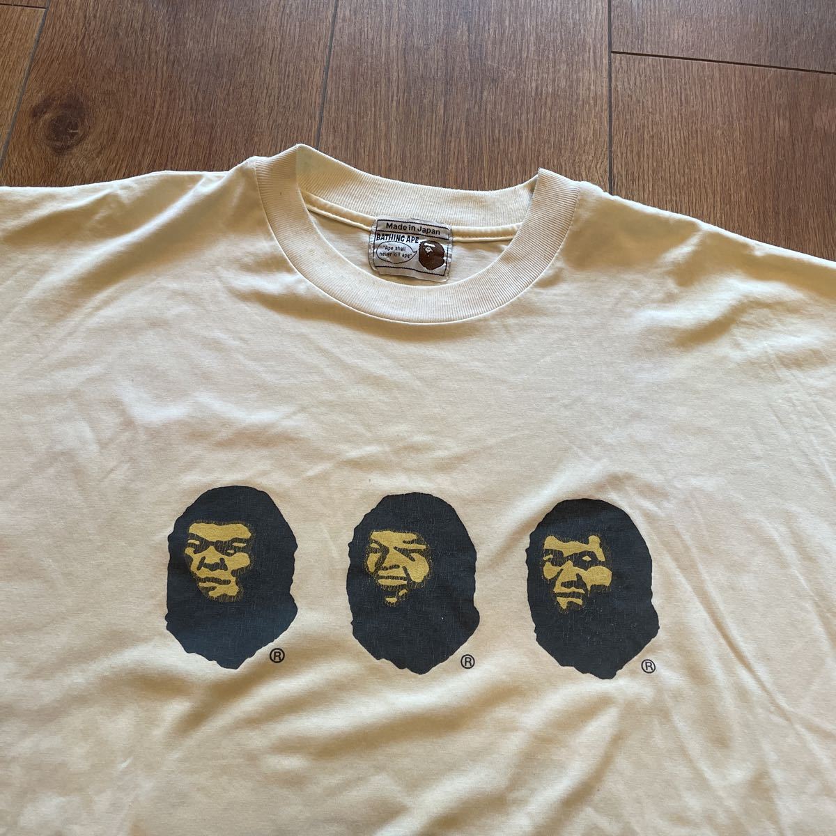 A BATHING APE × スチャダラパー 半袖Tシャツ Planet of the scha a bathing ape bape ...