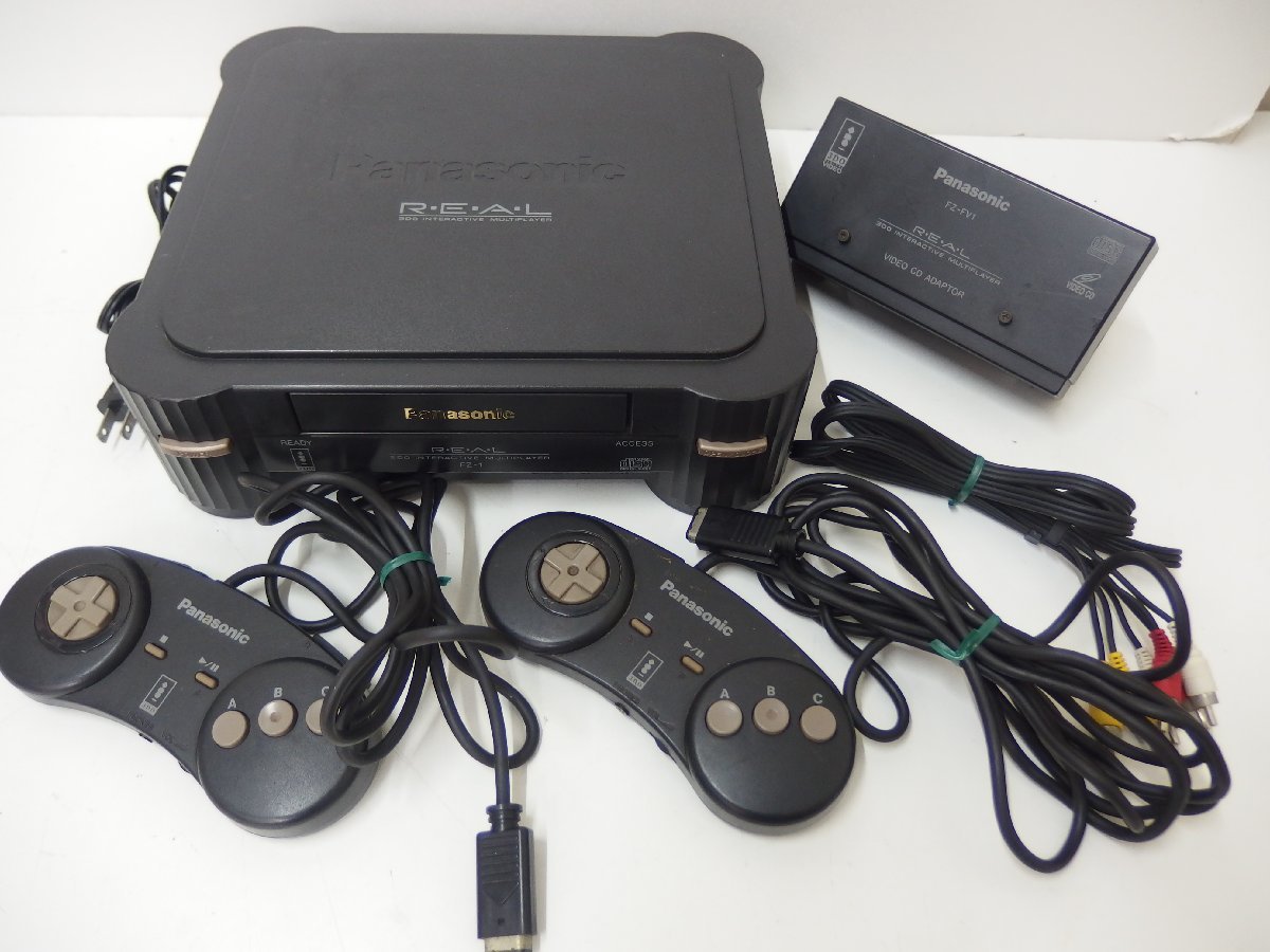 10 /Zク2562 パナソニック Panasonic 3DO REAL FZ-1 本体、コントローラー、 FZ-FV1 動作未確認 ジャンク /【Buyee】 Buyee ...