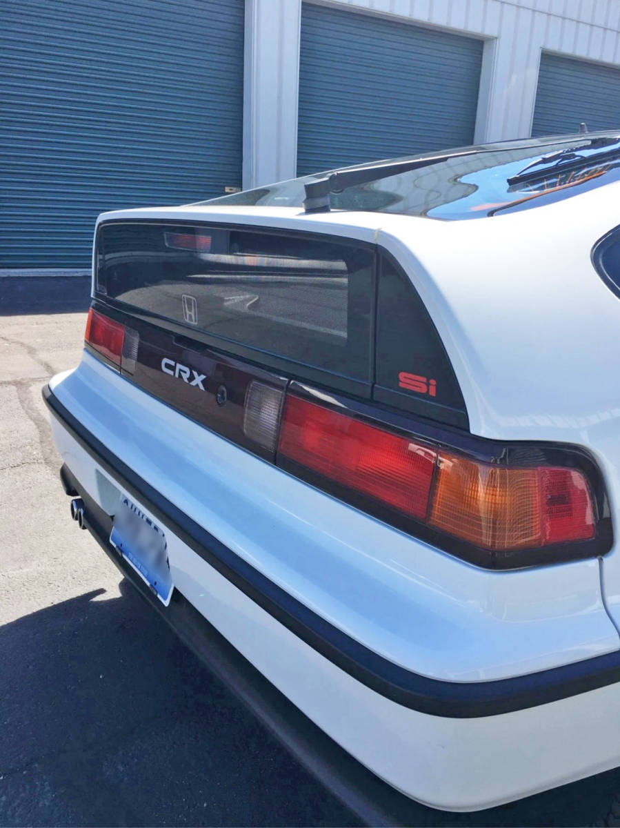 USホンダ純正 88-91 HONDA CRX リア Si エンブレム USDM北米JDM EF6 EF7 EF8 サイバーCR-X /【Buyee】 Buyee - Japanese ...