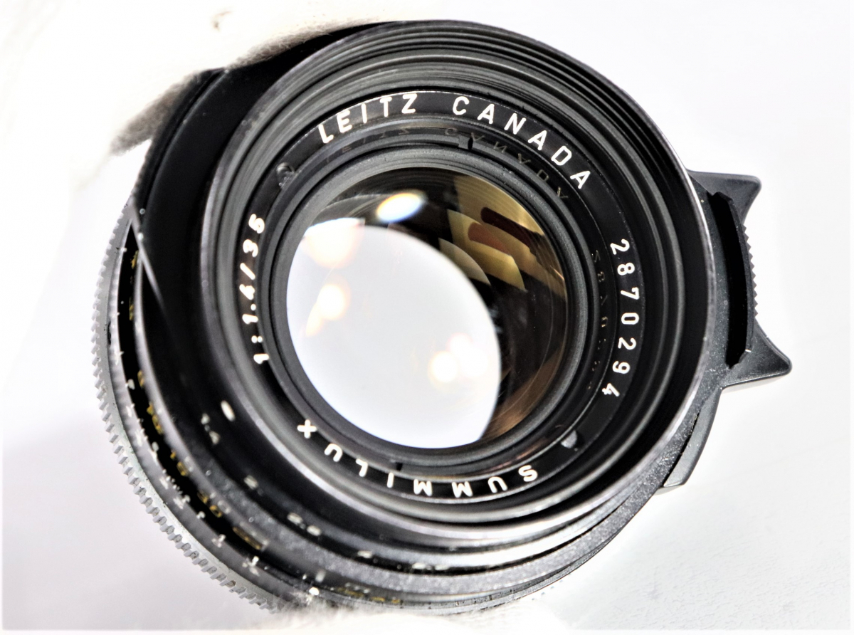 【希少】 Leica Leitz Canada Summilux ライカ ズミルックス カメラレンズ F1 4 35mm マニュアルフォーカス