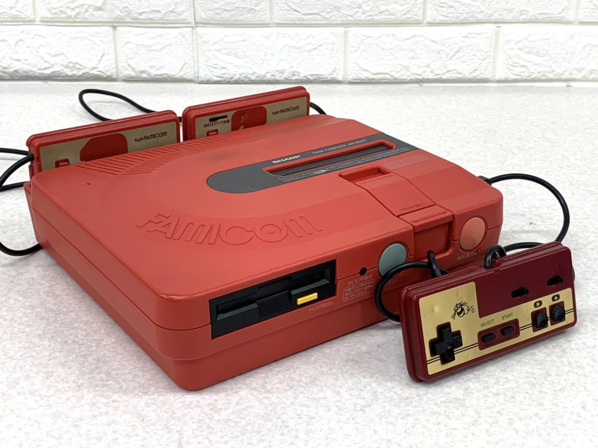 ★122(80) TWIN FAMICOM AN-500R SHARP ツインファミコン ゲーム機本体 中古【ジャンク品】 /【Buyee】 "Buyee" Japanese Proxy ...