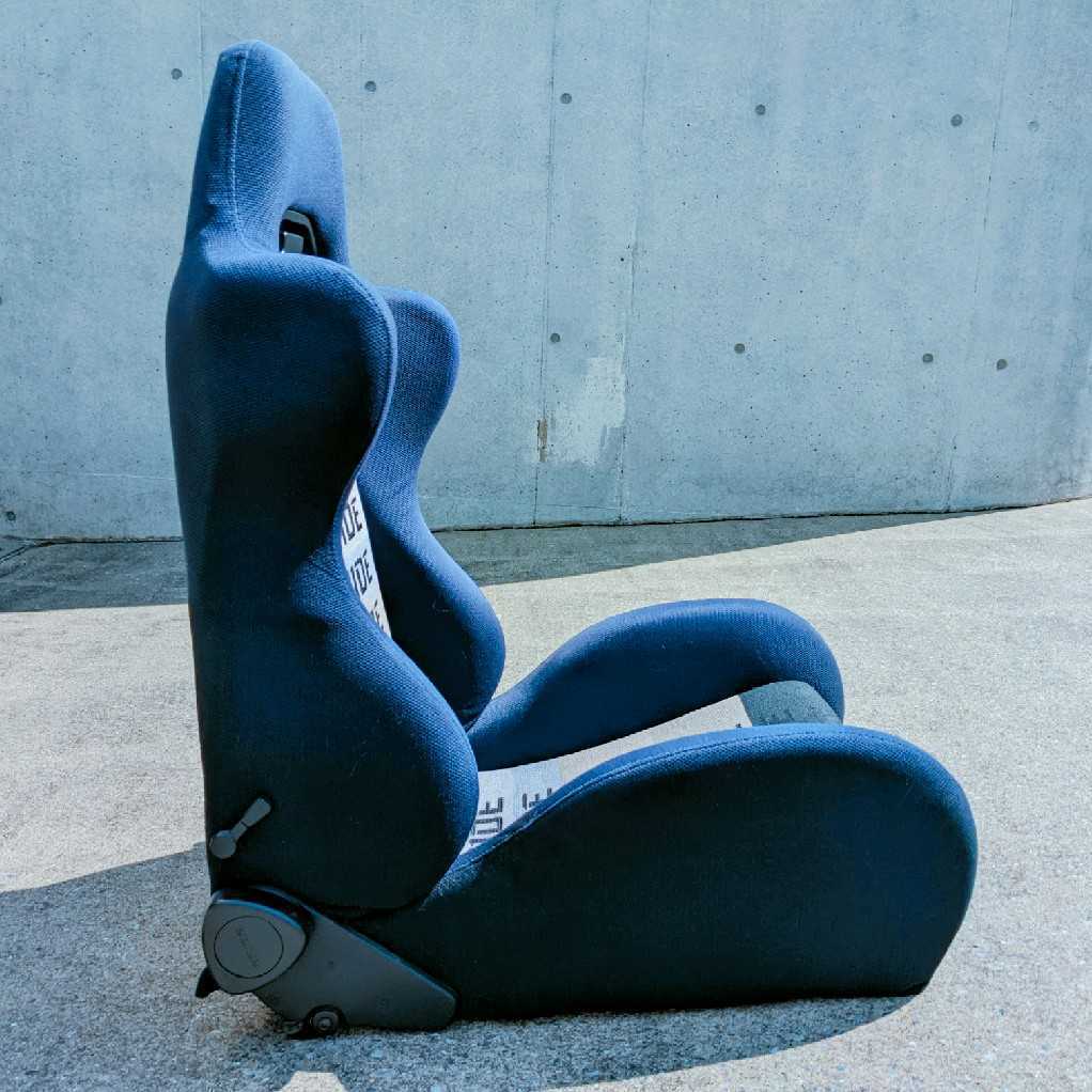 美品★BRIDE BRIX／ブリッド ブリックス／グラデーション／ネイビー／当時 ドリフト カスタム S13 S14 S15 R32 R33 R34 AE86 レカロ RECARO ...