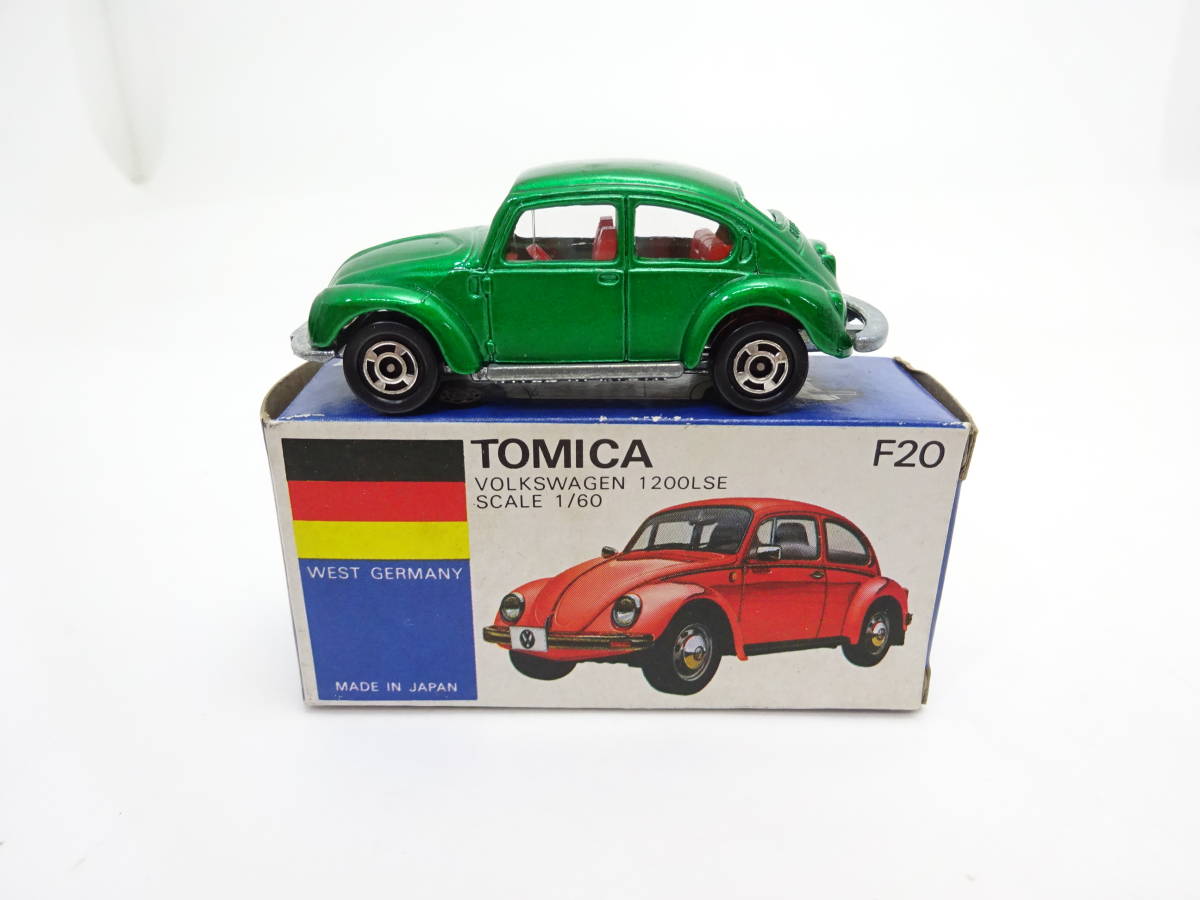X136/トミカ TOMICA/外国車シリーズ 青箱/NO.F20 フォルクスワーゲン 1200LSE/緑/トミー TOMY/ミニカー 保管品 /【Buyee】 Buyee ...