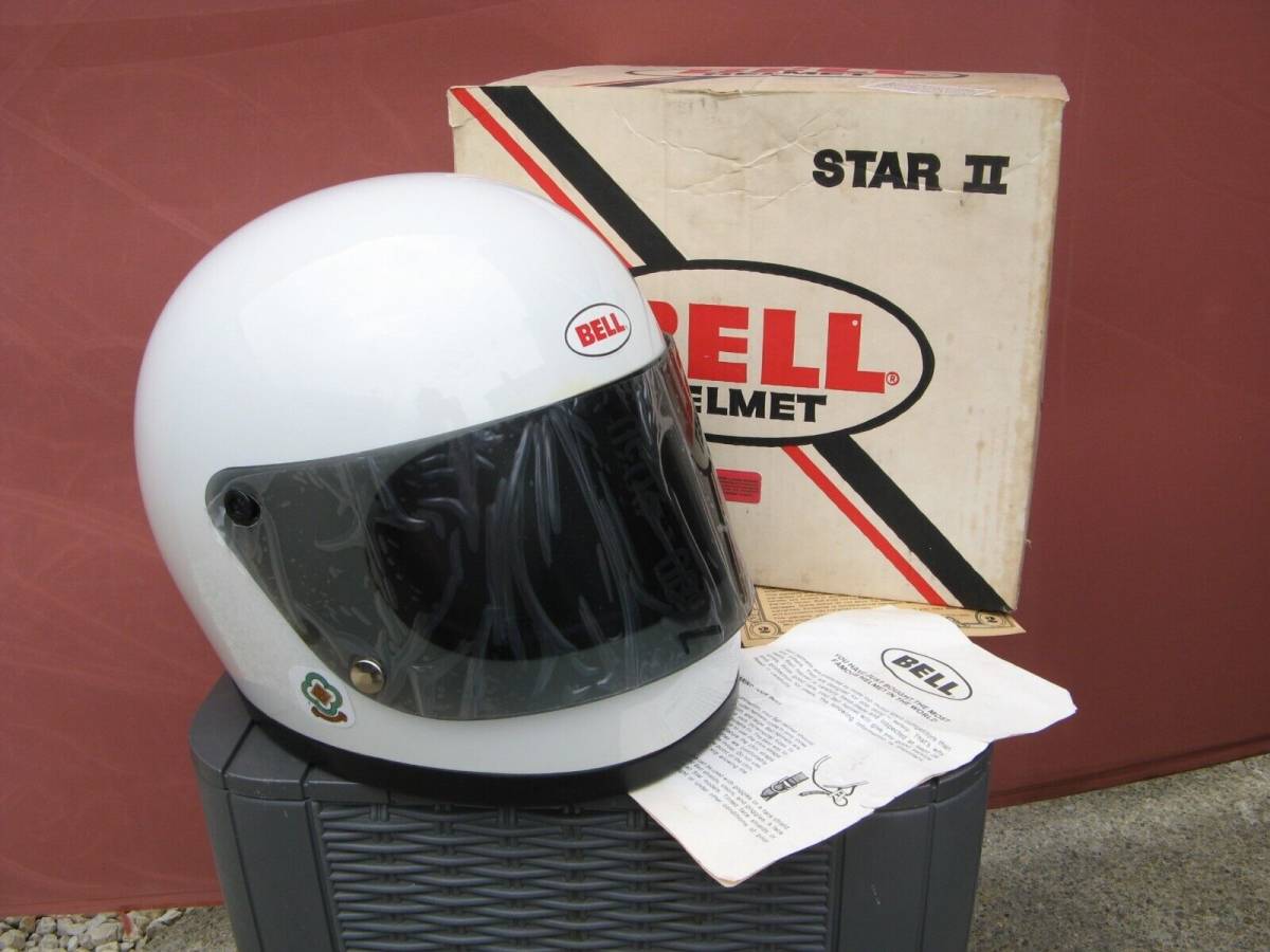 当時物 BELL STAR 2 フルフェイス デッドストック (検) SHOEI ARAI BUCO シンプソン SIMPSON Z1 Z2 ...