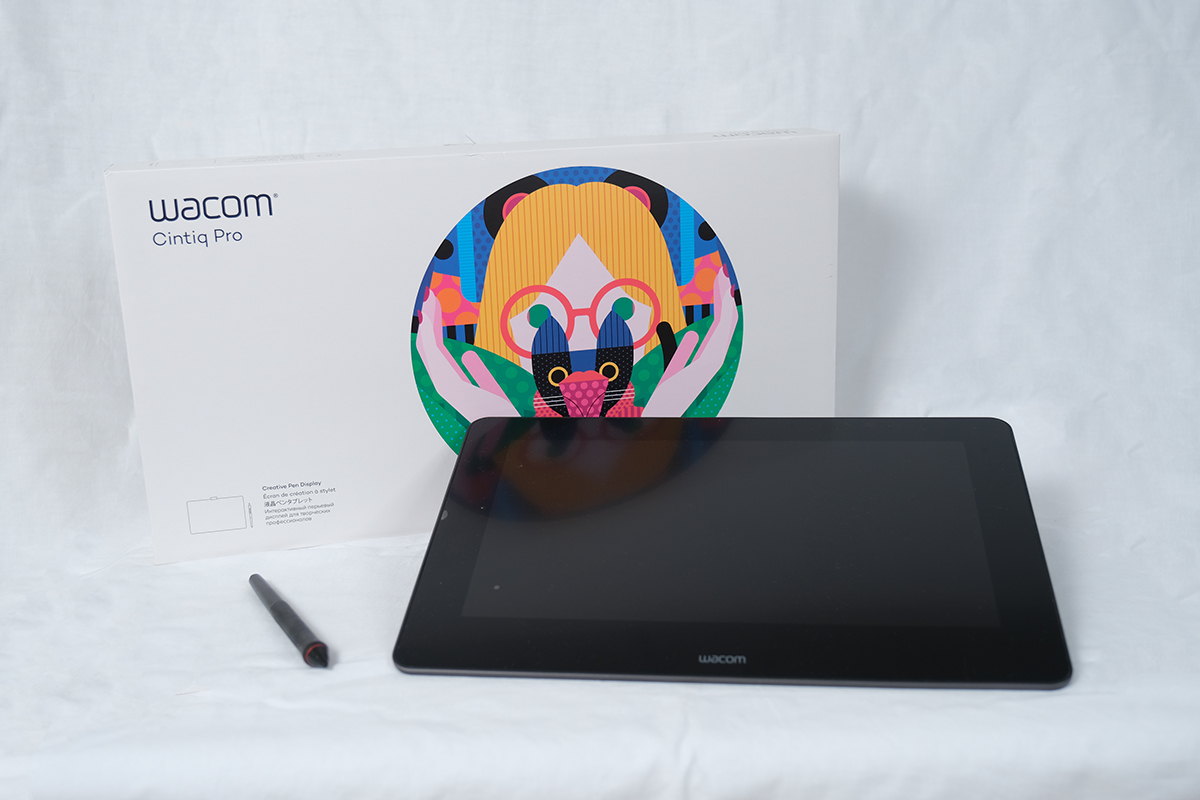 【実用美品】WACOM Cintiq Pro 13 ワコム 液晶ペンタブレット DTH-1320/K0 保護シート付き【1円スタート ...
