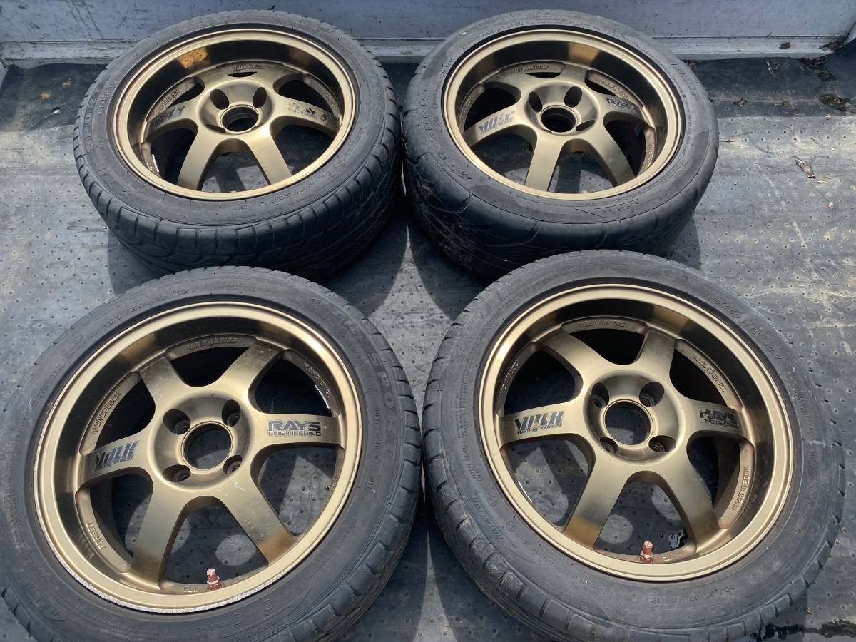 東京都あきる野市発 RAYS TE37 4H PCD100 15インチ 7.0JJ +38 4本セット着払い！！ /【Buyee】 "Buyee" Japanese Proxy Service ...